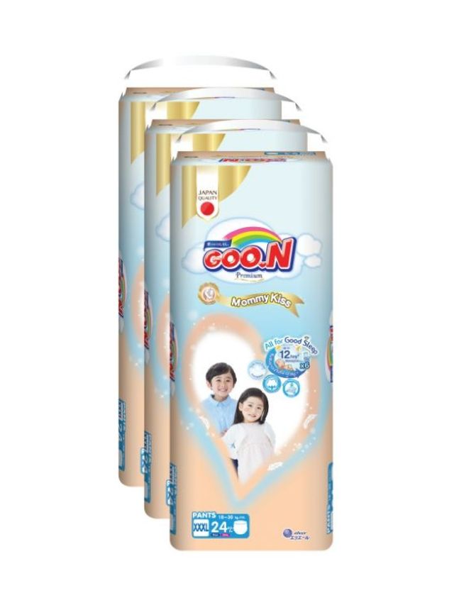 GOO.N Mommy Kiss Premium Diaper Pants XXXL 24pcs x | edamama